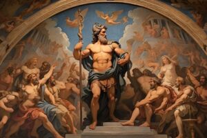 Urano: El dios primordial del cielo en la mitología griega